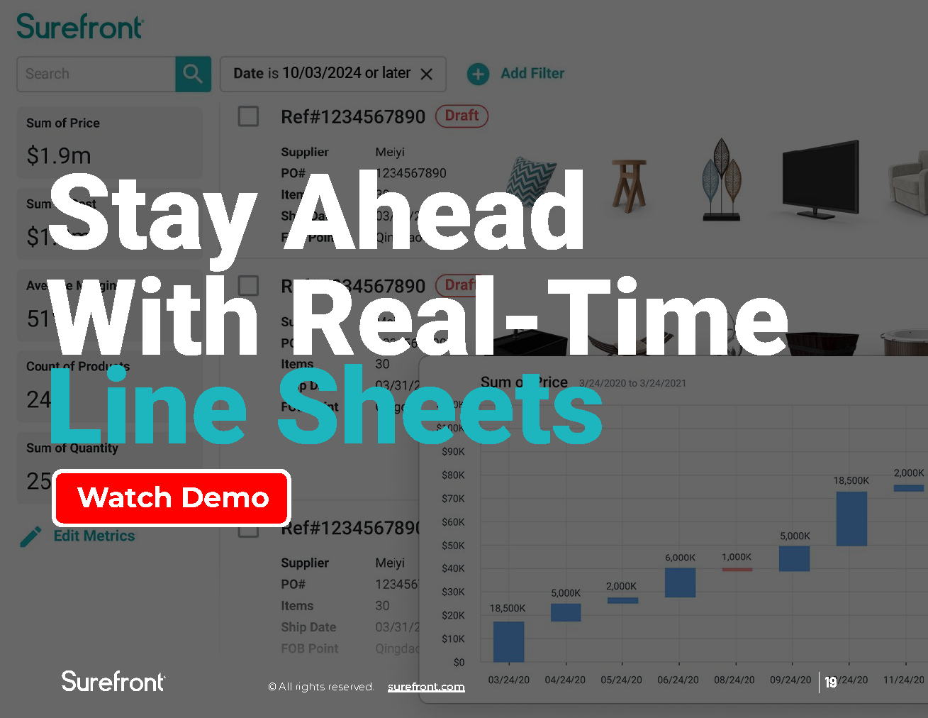 Line Sheets - Surefront