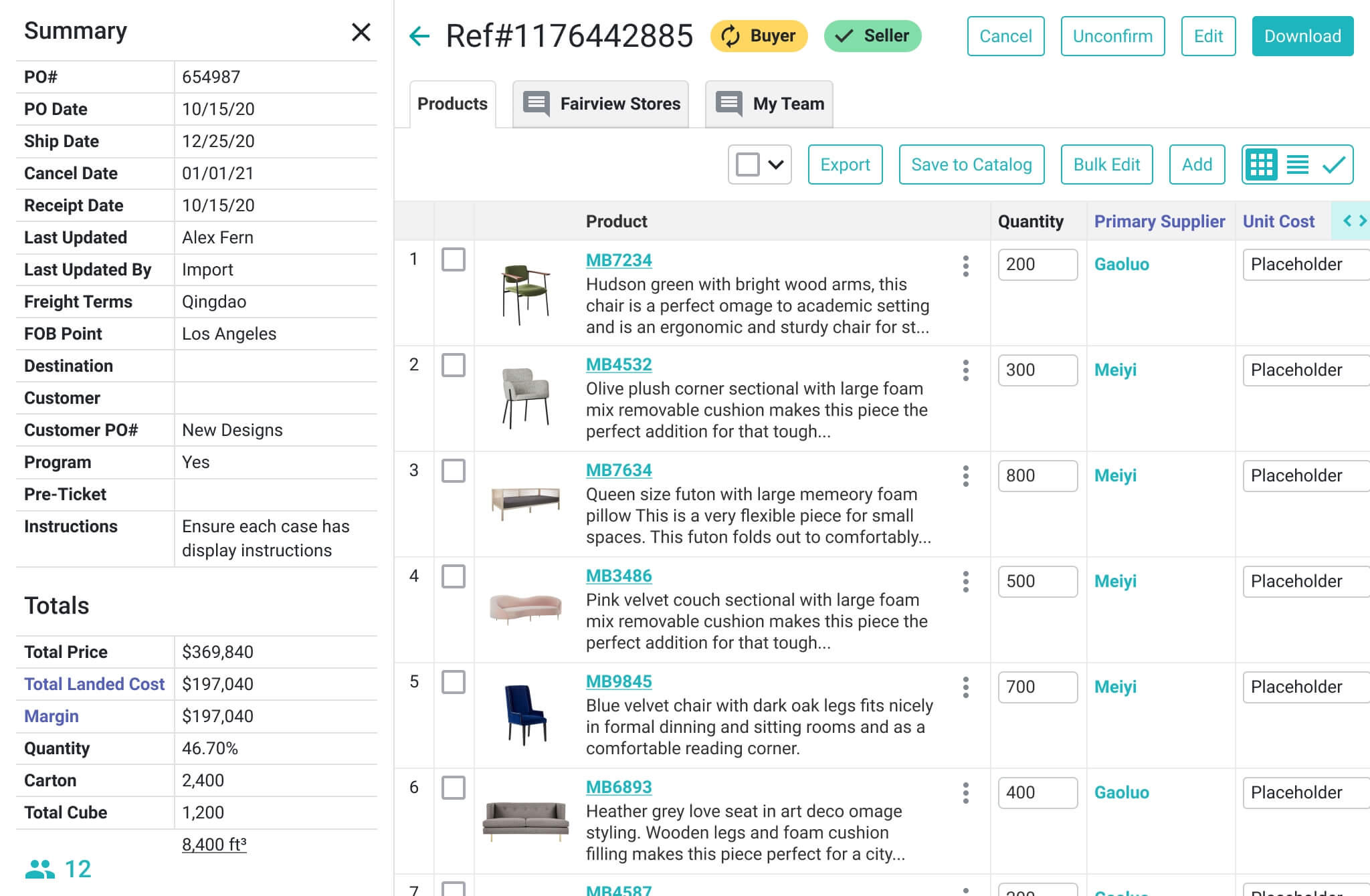Surefront: Product Lifecycle Management