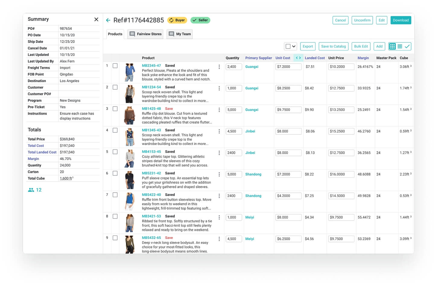 Surefront: Product Lifecycle Management